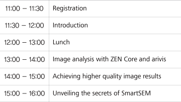 ZEISS EM Academy - Advanced